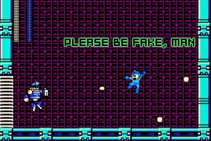 The newest man in Mega Man's life: Introducing Fake Man – Destructoid