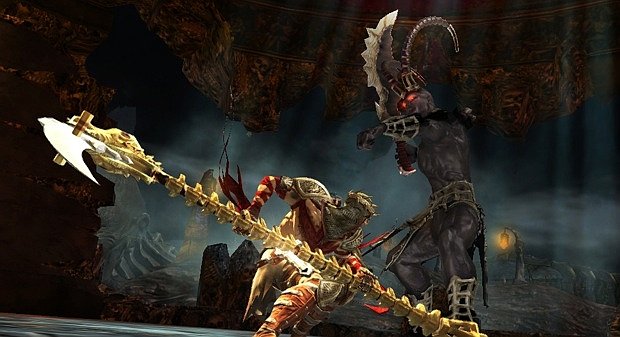 E3 09: Dante's Inferno has large monsters – Destructoid