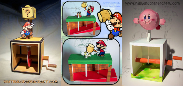 Paper route: ddi714d's moveable papercraft machines – Destructoid