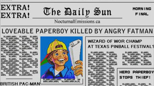 Two real life Paperboy fan films, both full of violence – Destructoid