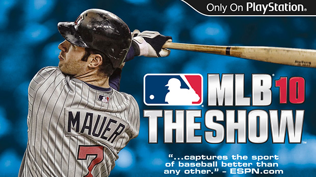 Joe Mauer cover for MLB 10 The Show unveiled, out March 2 – Destructoid