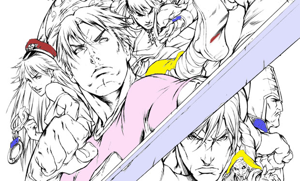 Get out your crayons: Capcom Final Fight coloring contest – Destructoid