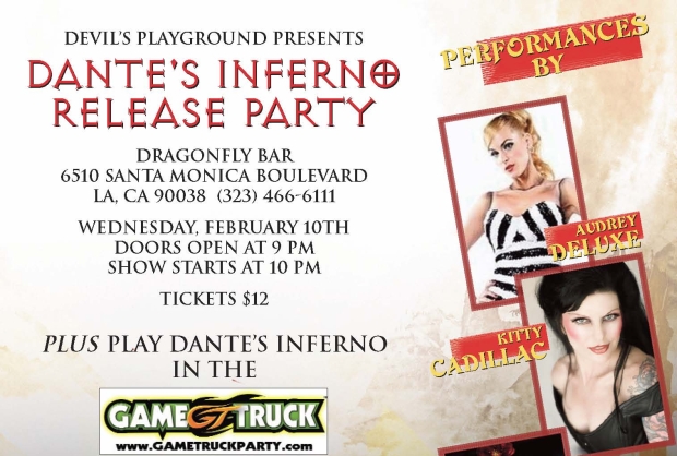 Dante's Inferno-themed burlesque show in LA tonight – Destructoid