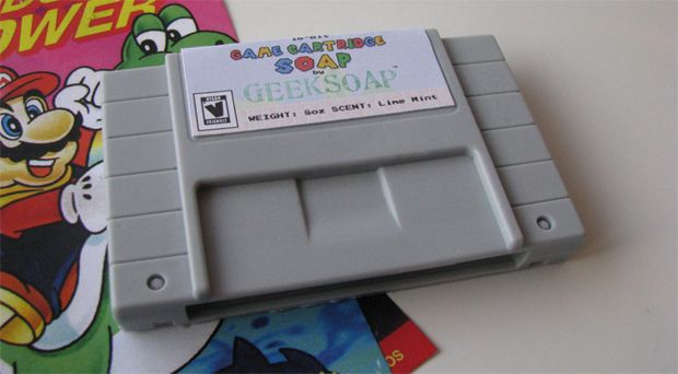 Nintendo cartridge soaps to get you geeky clean – Destructoid