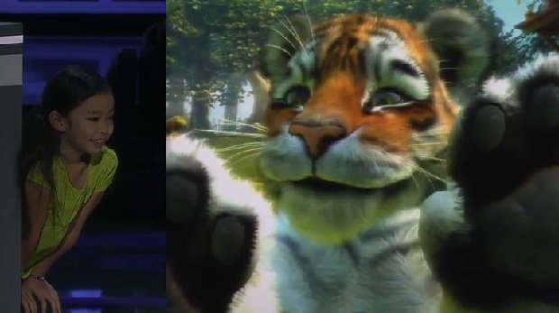 E3 10: Cute girl tickles tiger in Kinectimals – Destructoid