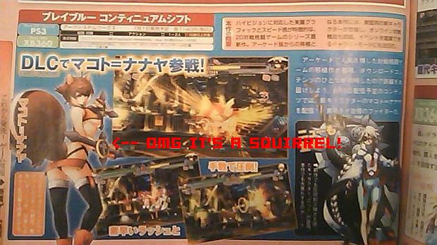 Squirrel girl Makoto comes to BlazBlue via DLC – Destructoid