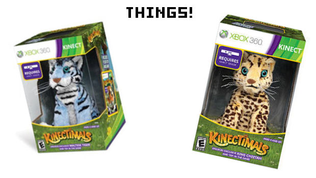 Kinectimals special editions come with stuffed animals – Destructoid