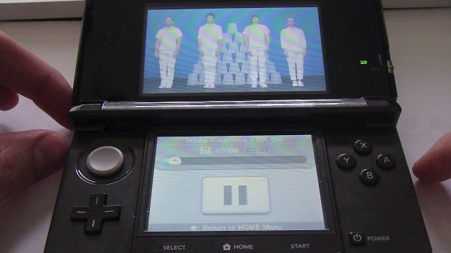 A look at the Nintendo 3DS video player in action – Destructoid