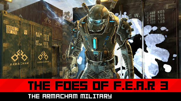 The foes of F.E.A.R 3: The Armacham Military – Destructoid