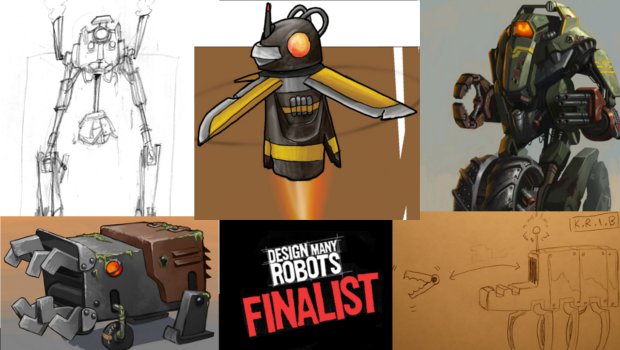 Design Many Robots finalists revealed, voting open – Destructoid