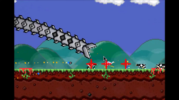 Free App of the Day: Super Mega Worm VS. Santa – Destructoid