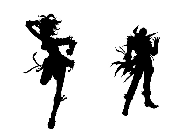 Video Game Character Silhouette