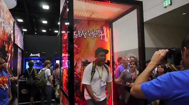 SDCC: Release your rage at Asura's Wrath scream booth – Destructoid