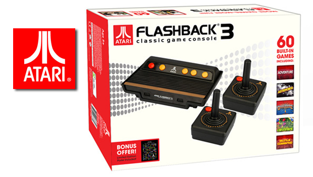 Atari Flashback 3 includes 60 built-in Atari 2600 games – Destructoid