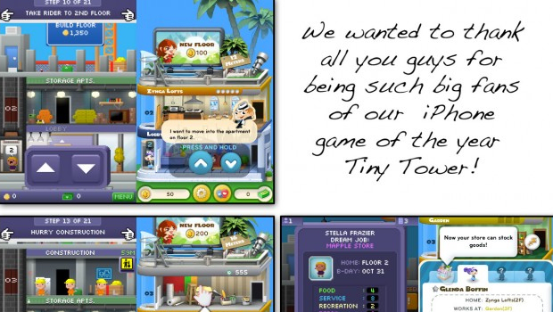 Zynga rips off Tiny Tower, gets called out by devs – Destructoid