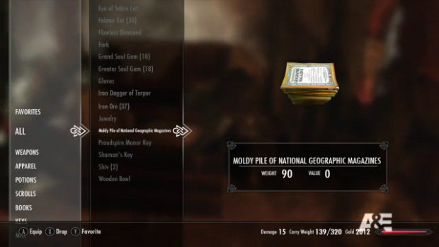 Skyrim hoarding hits home for every RPG player ever – Destructoid