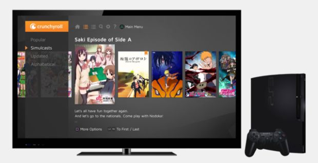 Crunchyroll app now available on the PlayStation 3 – Destructoid