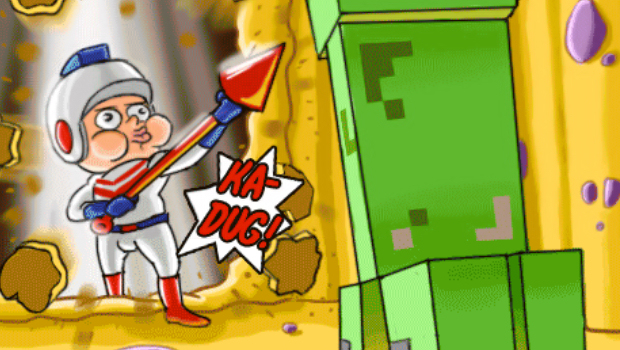 Oh look, a Dig Dug comic happened! – Destructoid