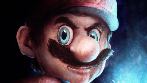 Speed-painted Mario wants you to check his package – Destructoid