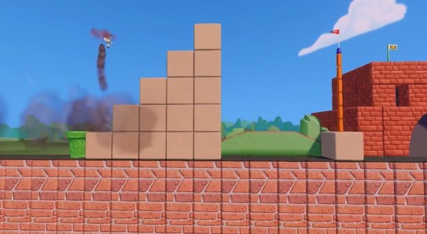 I spy some Super Mario Bros. world 1-1 in Disney Infinity – Destructoid