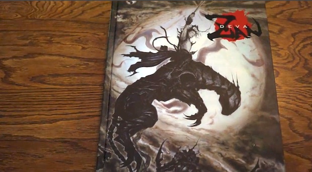 Look at Yoshitaka Amano's Deva Zan story and art book – Destructoid