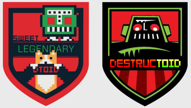 Check out Dtoid's first two Honored badges! – Destructoid