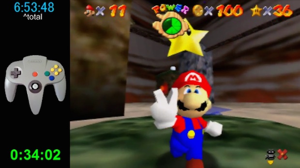Super Mario 64 speedrun record beat at 1 hour and 43 minutes – Destructoid