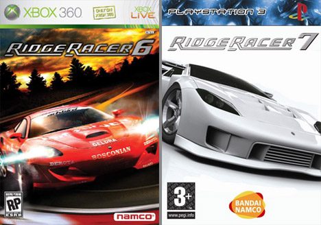 Ridge Racer 6 & 7 comparisons – Destructoid