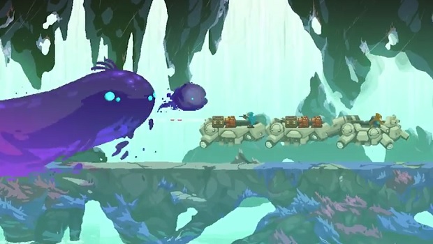 Aegis Defender is a sweet looking 16-bit tower defense platformer ...