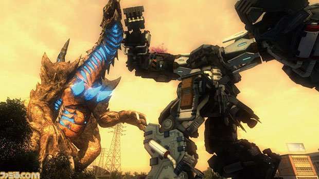 Here's a giant robot fighting a monster in the new Earth Defense Force ...
