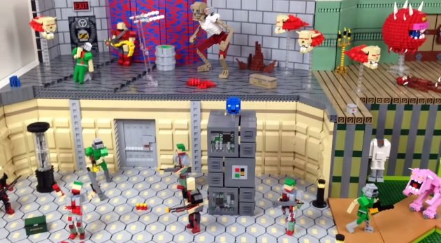 This fan-made LEGO Doom set is amazing – Destructoid