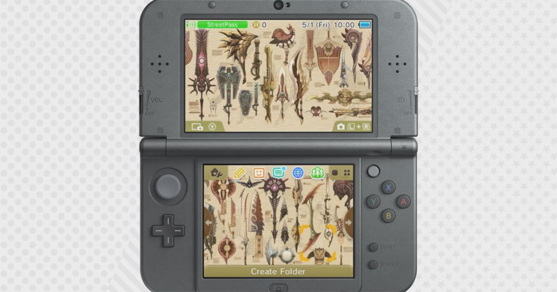 Style your 3DS with this free Monster Hunter theme – Destructoid