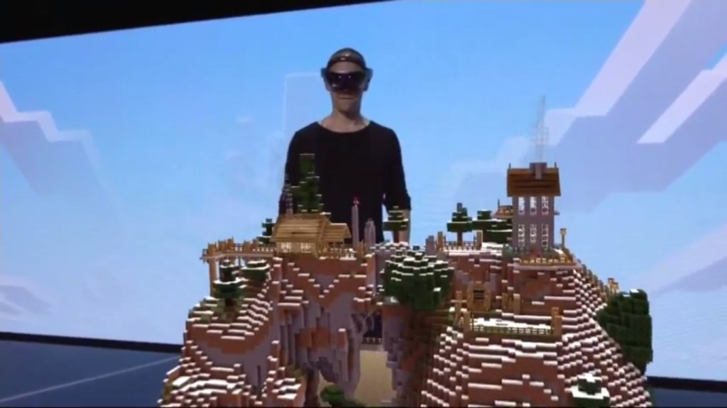 Wow, Minecraft on Microsoft's HoloLens looks hot – Destructoid
