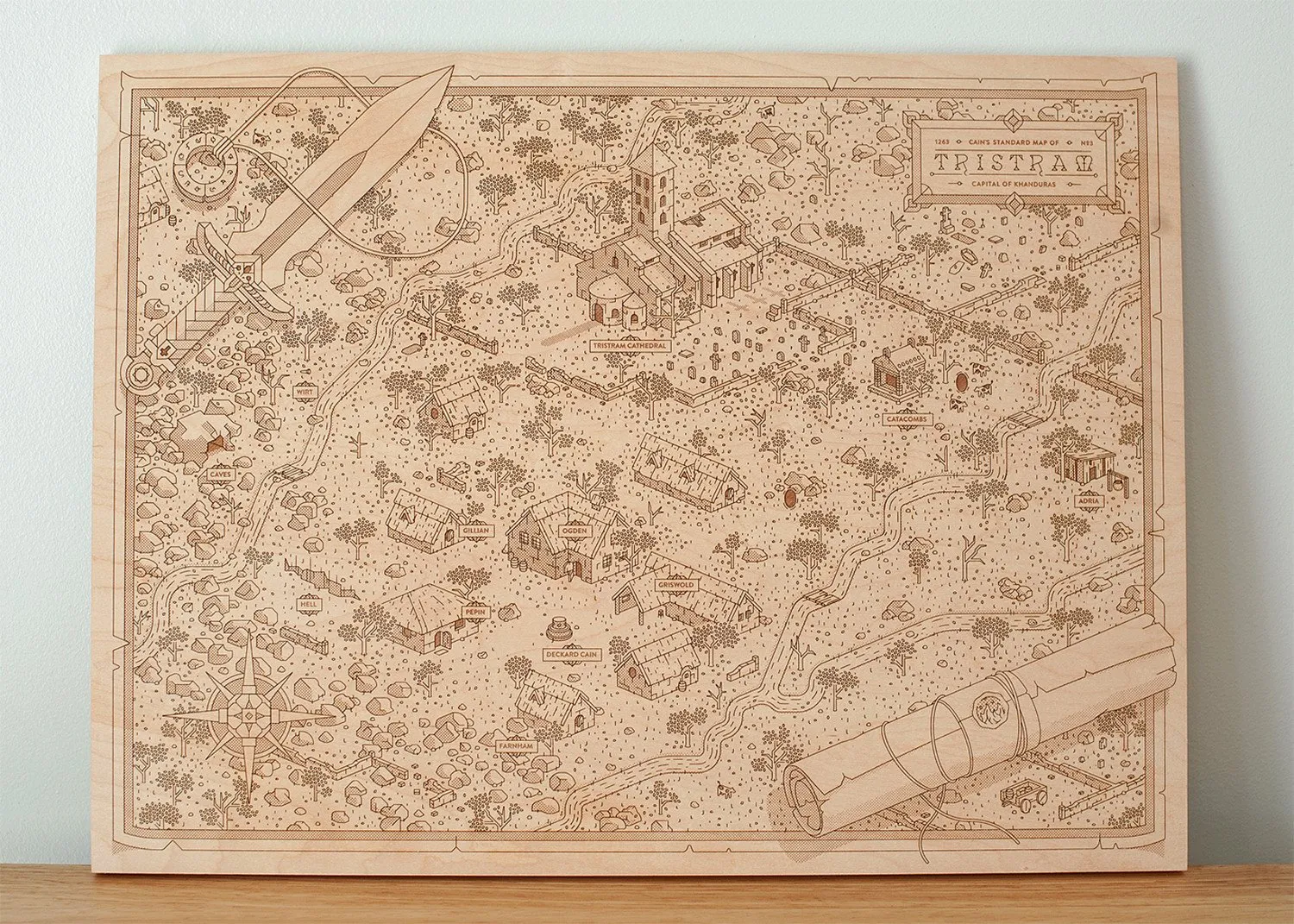 Diablo's got wood in this awesome Tristram map – Destructoid