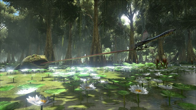 ARK: Survival Evolved adds tundras, swamps, and giant frogs – Destructoid