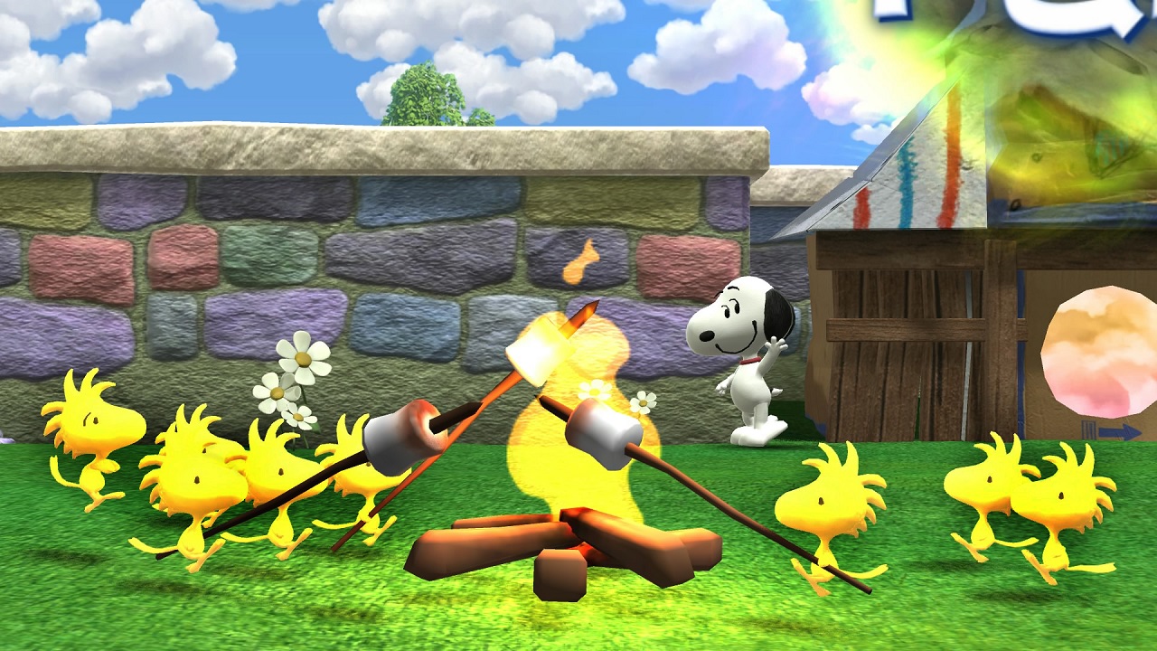 There's a new Snoopy game and it kind of looks like Yoshi's Woolly ...