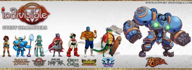 Take a look at the full cast of Indivisible's guest characters ...