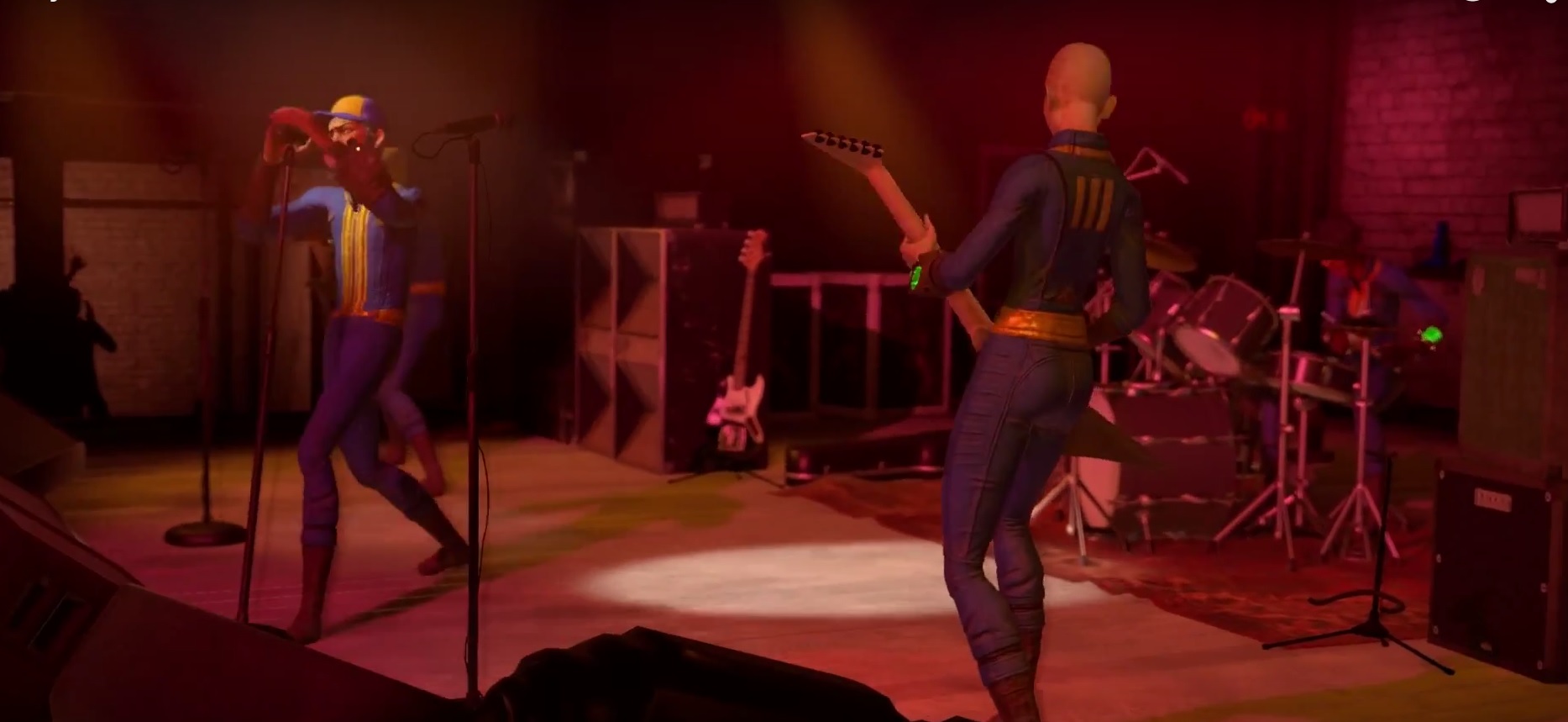 Look like a wasteland warrior when Fallout 4 invades Rock Band 4 ...