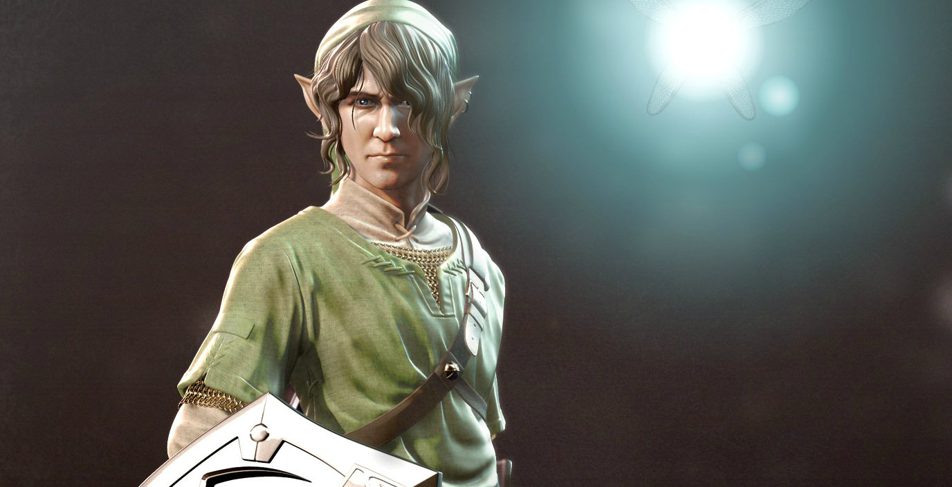 Halo artist re-imagines a realistic Legend of Zelda hero – Destructoid