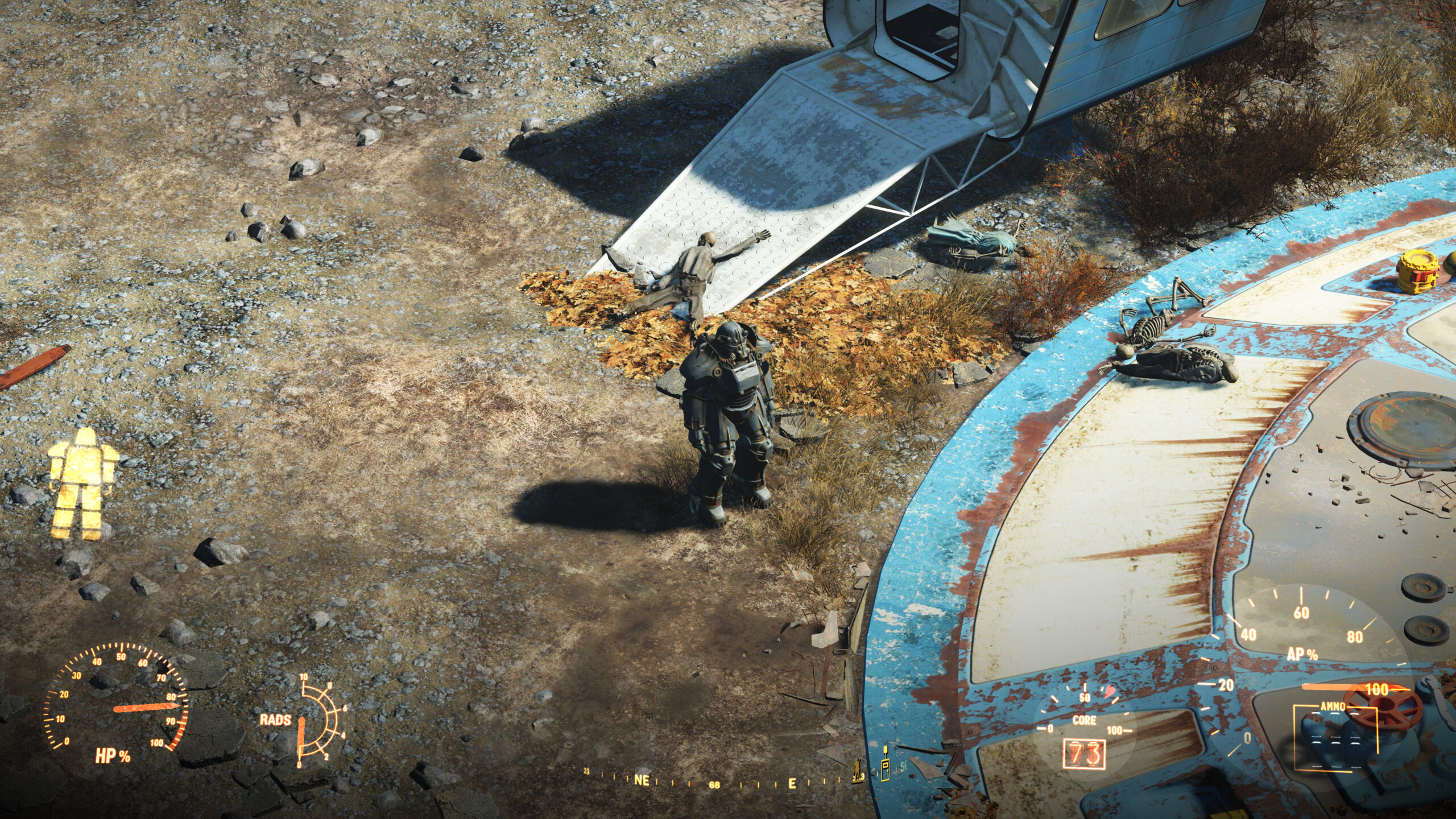 Fallout 4 looks right at home with an isometric camera – Destructoid