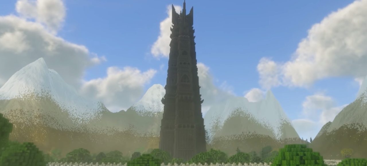 The Minecraft Middle Earth project is still spectacular, nearly six ...