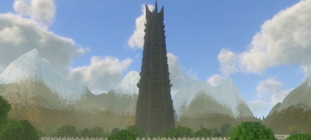 The Minecraft Middle Earth project is still spectacular, nearly six ...