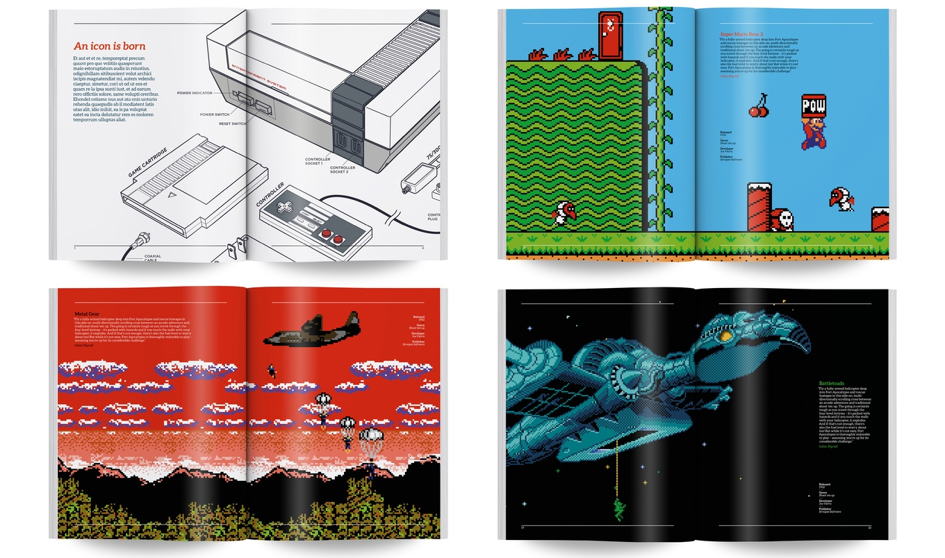 That's a slick-looking NES visual compendium – Destructoid