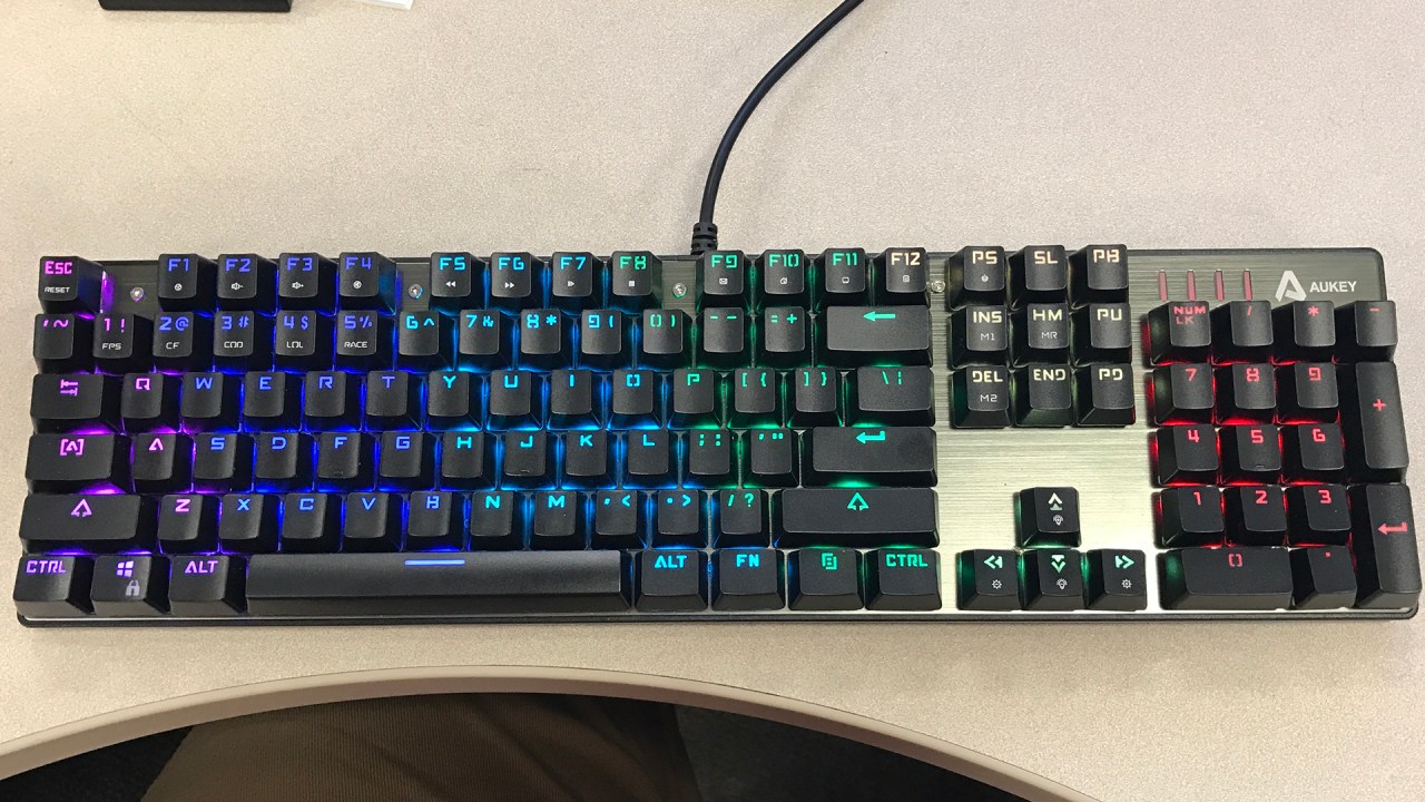 Review: AUKEY KM-G3 RGB Mechanical Keyboard – Destructoid