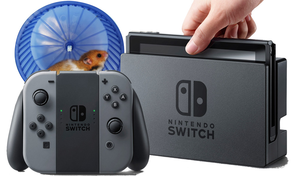 Massive Switch dev kit leak proves console is powered by two hamster ...