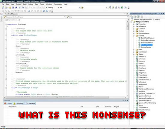 How-to guide to get you started with XNA Game Studio – Destructoid