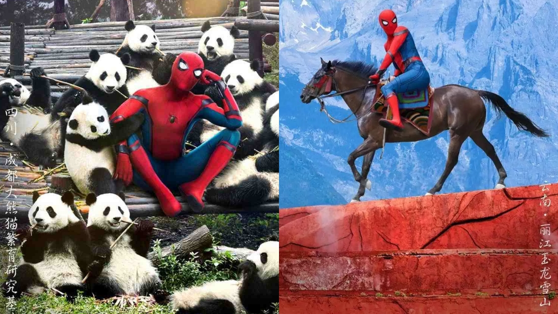 These Chinese posters for Spider-Man: Homecoming are absolutely ...