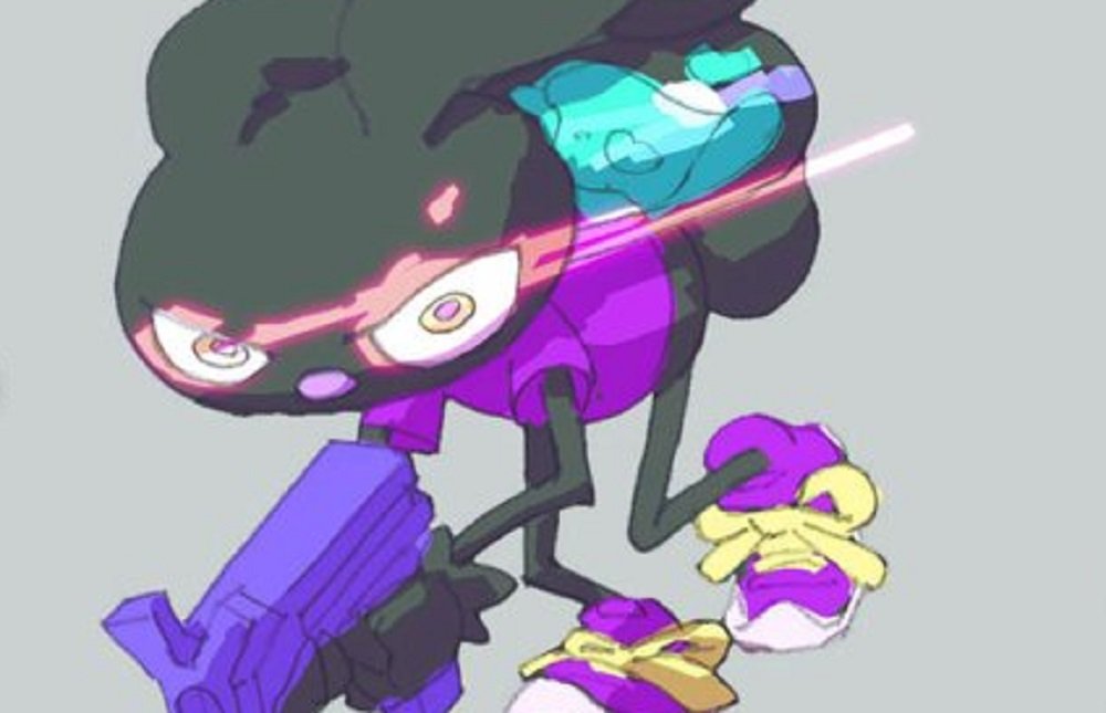 Nintendo reveal artwork of Splatoon's original ink-blasting rabbit ...