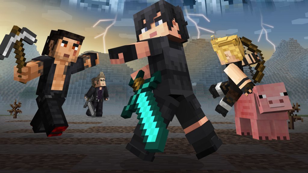Noctis and pals are heading to Minecraft with a Final Fantasy XV skin ...