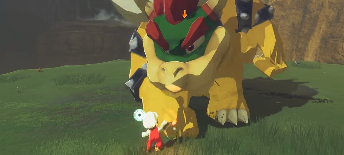 Mario and Bowser invade Zelda: Breath of the Wild in this clever mod ...